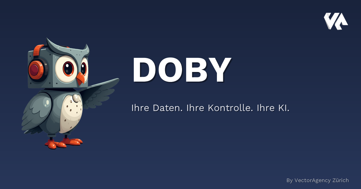 DOBY App - Ihre Daten. Ihre Kontrolle. Ihre KI.